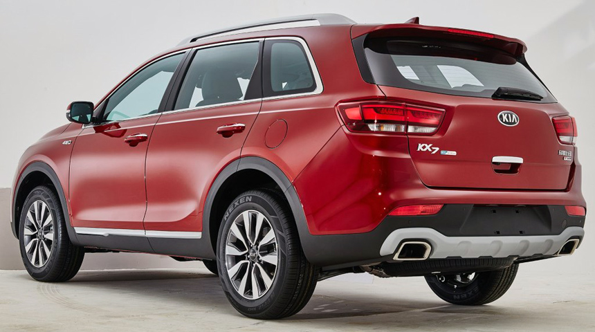 Большой кроссовер Kia KX7 показал интерьер — Авторевю