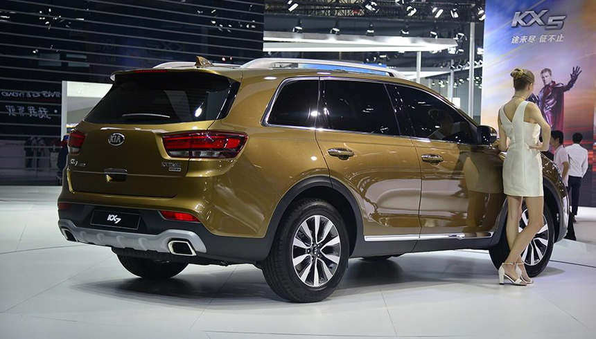 Самый роскошный Sorento представлен под названием Kia KX7 — Авторевю