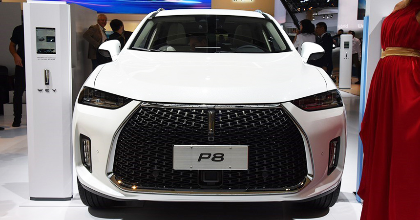 Кроссовер Wey XEV оказался машиной поддержки для модели Р8 — Авторевю