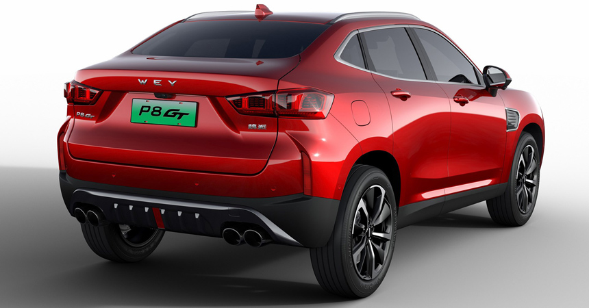 Купеобразный кроссовер Wey P8 GT: новый флагман — Авторевю