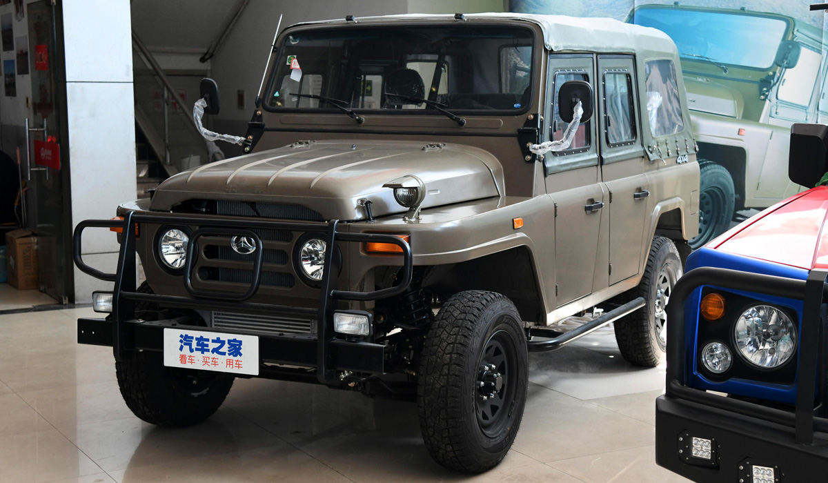 Внедорожник Beijing BJ212 сменит поколение после 57 лет производства — Авторевю