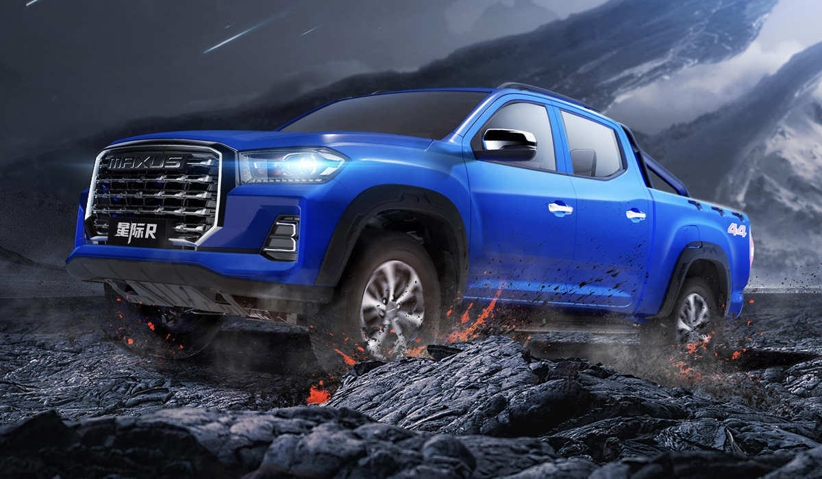 Maxus представил обновленную гамму пикапов Interstellar — Авторевю